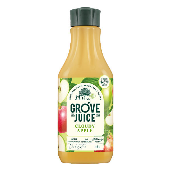 Grove Juice Cloudy Apple Juice 1.5L (QLD Only) – Feed Me by Drakes