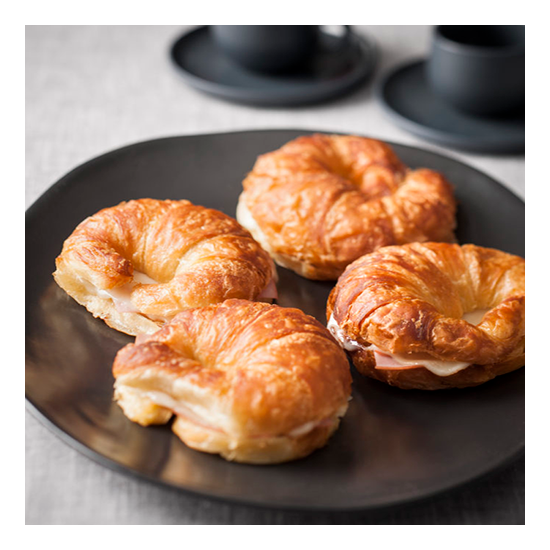 Ham And Cheese Mini Croissants – Feed Me by Drakes