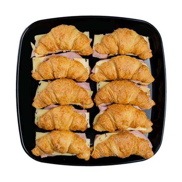 Ham And Cheese Cocktail Croissants – Feed Me by Drakes